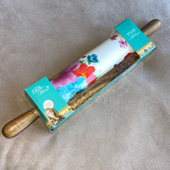 The Pioneer Woman | Kitchen | New In Box Pioneer Woman Ceramic Rolling ...